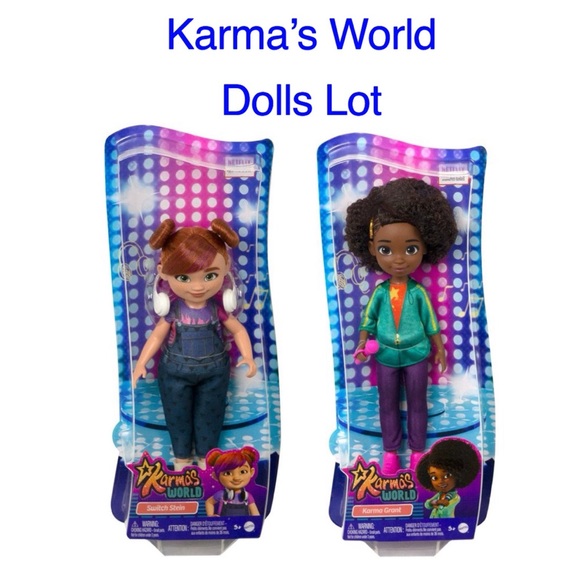Mattel | Toys | Mattel Netflix Karmas World Dolls Switch Stein Karma ...